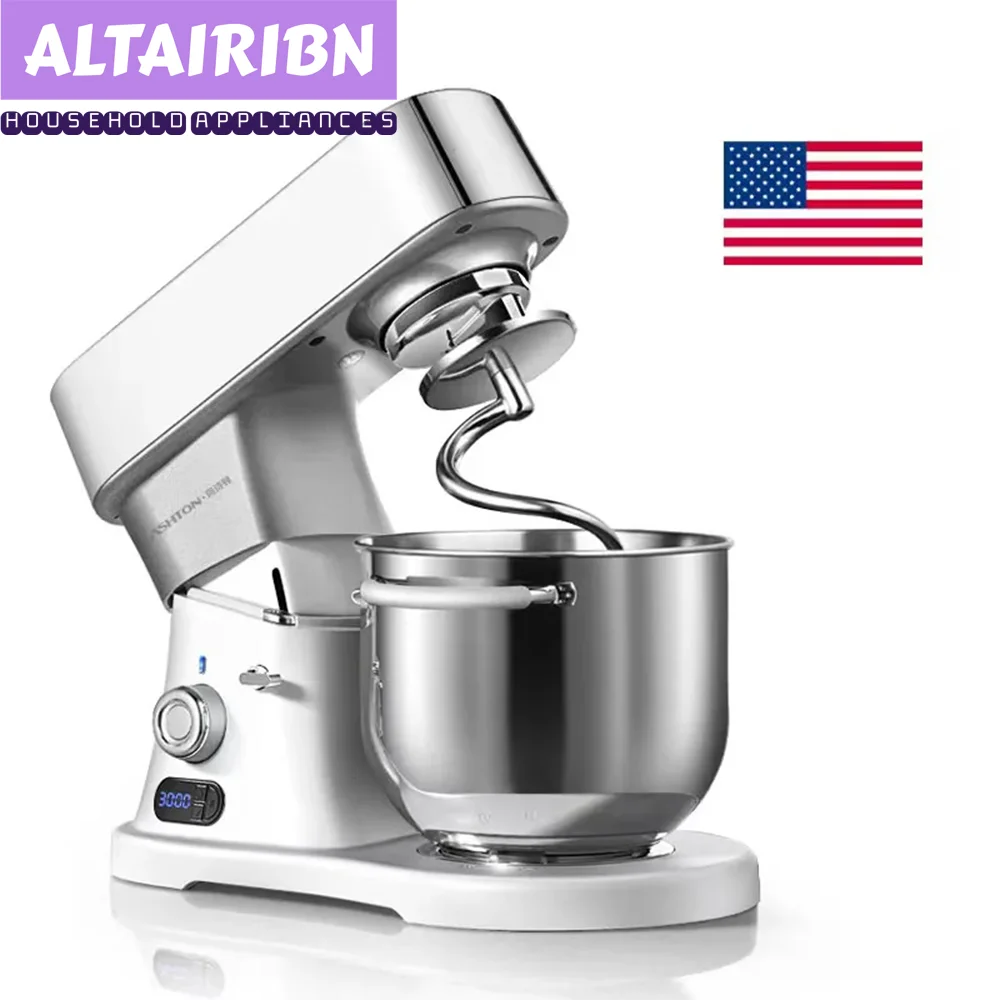 Snow-White-Tilt-Head-Electric-Stand-Mixer-Professional-Grade-Chef ...