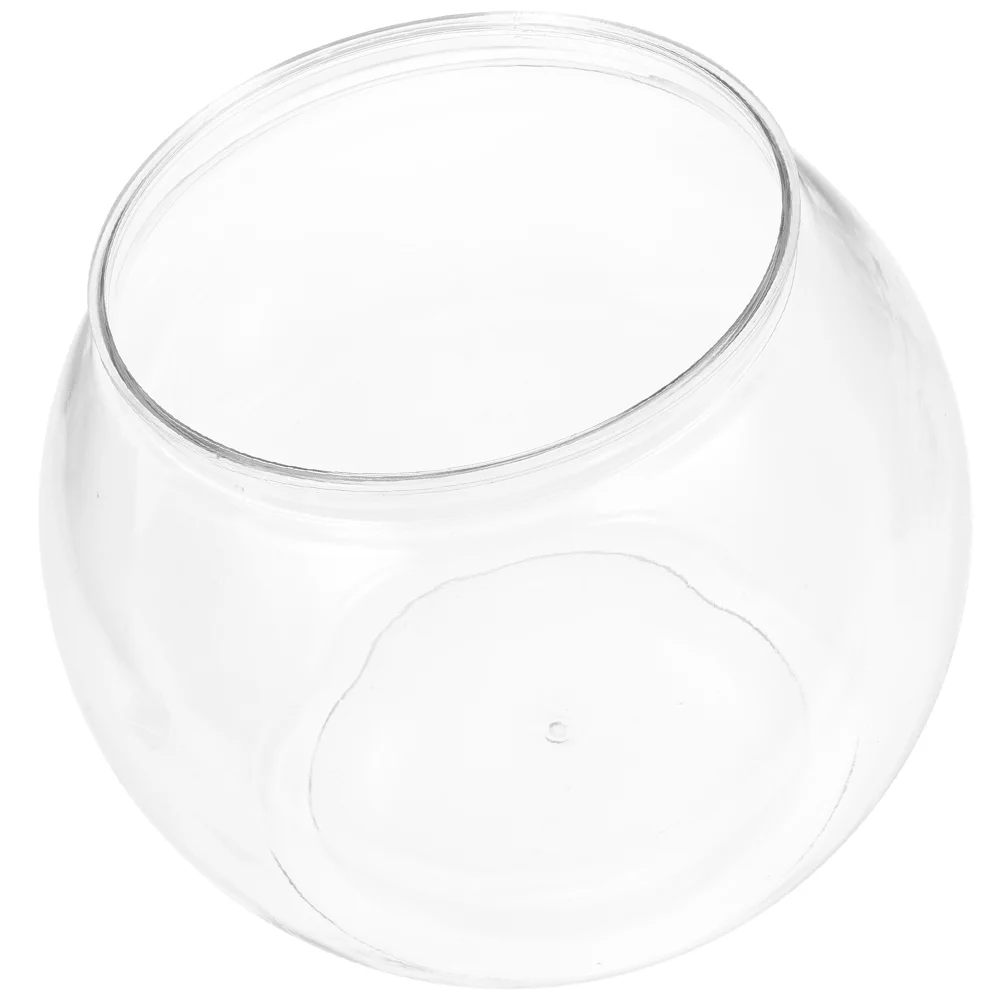 Plastic-Fish-Bowl-Small-Goldfish-Bowl-Round-Fish-Bowl-Anti-falling-Fish ...