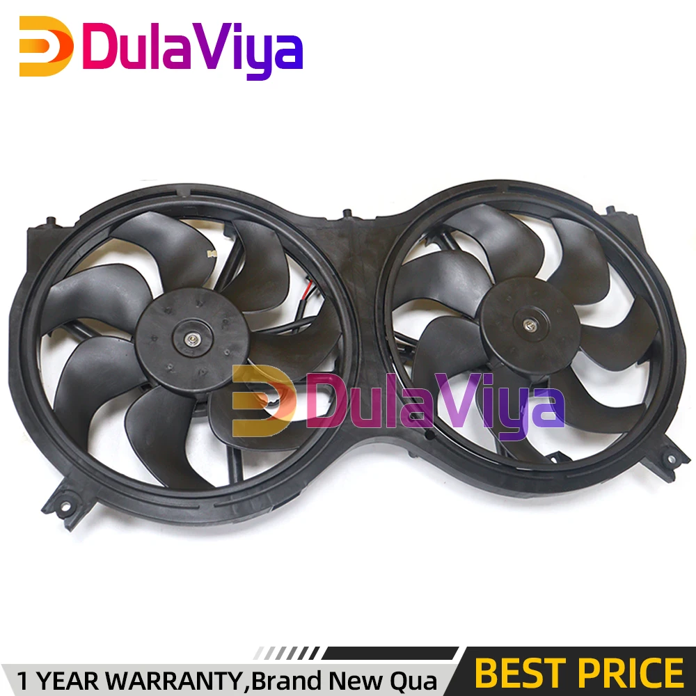 Ventilador-de-Motor-de-condensador-de-radiador-para-Nissan-Pathfinder ...