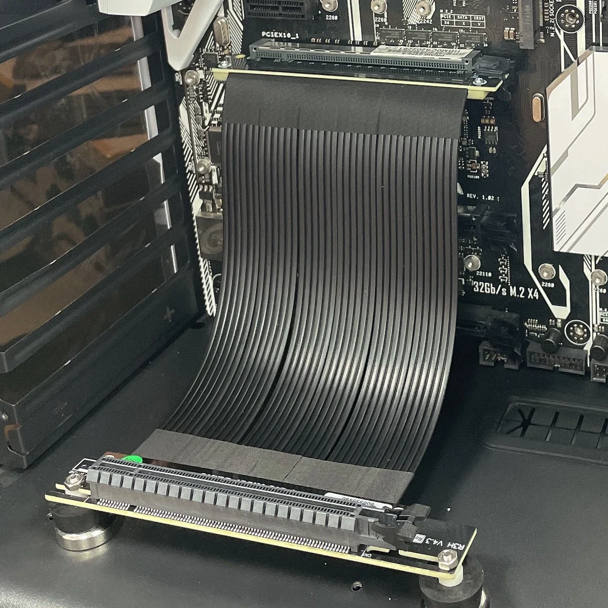 Universal-Pcie-4-0-Riser-Cable-Vertical-Gpu-4-0-X16-PCI-Express-Riser ...