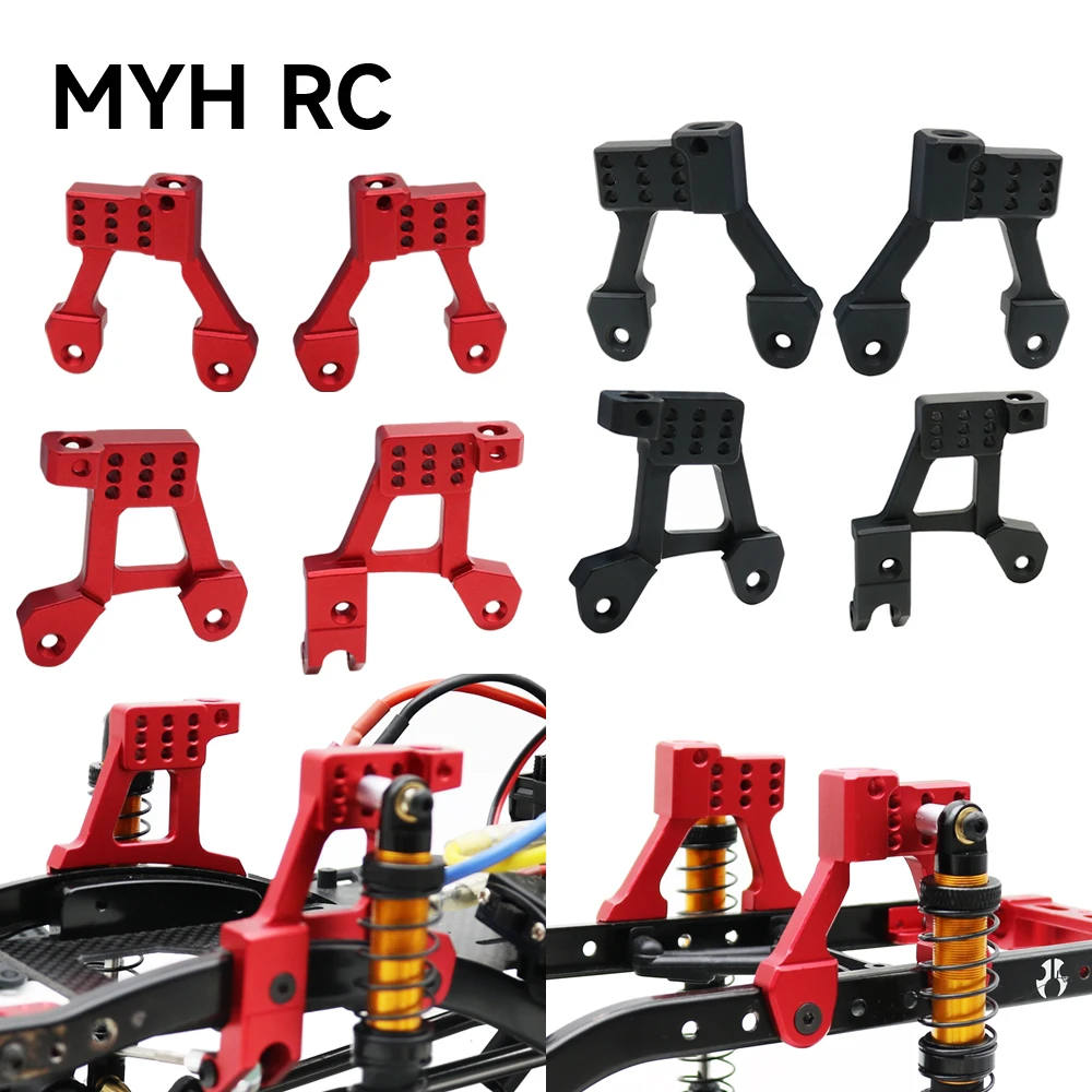 Front Rear Shock Absorber Towers Bracket Mount | Scx10 Shock Absorber ...