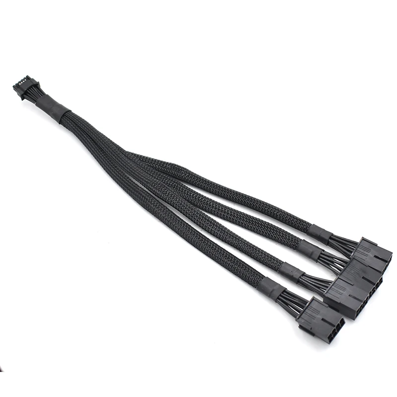4x8pin pci e a 16pin (12 + 4) pci e 5.0 12vhpwr conectores 16p extensão ...