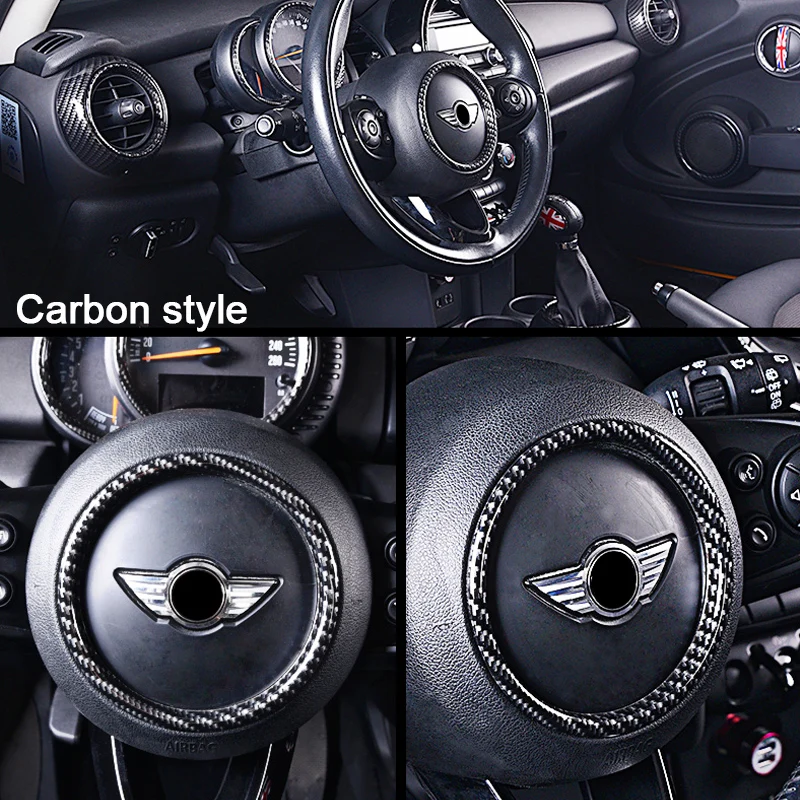 Car-Steering-Wheel-Ring-Decoration-Cover-Sticker-For-BMW-MINI-ONE ...
