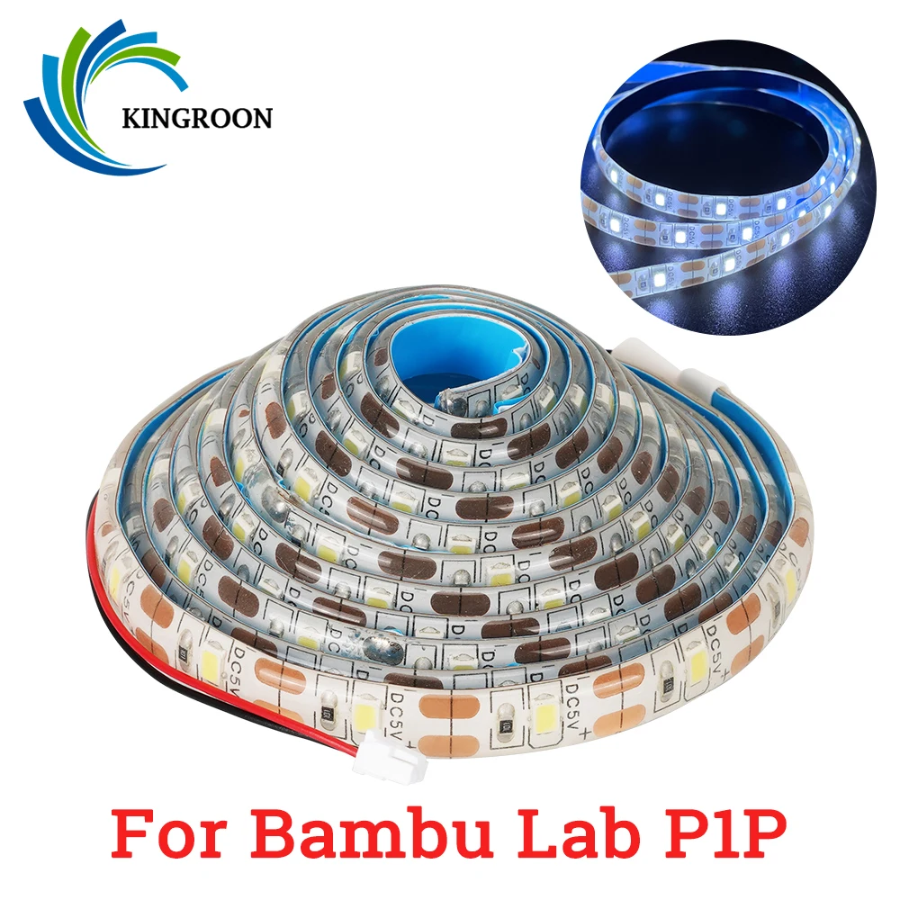 LED-Lights-Strip-For-Bambu-Lab-p1p-3D-Printer-LED-Light-Bar-Kit-5V-150 ...