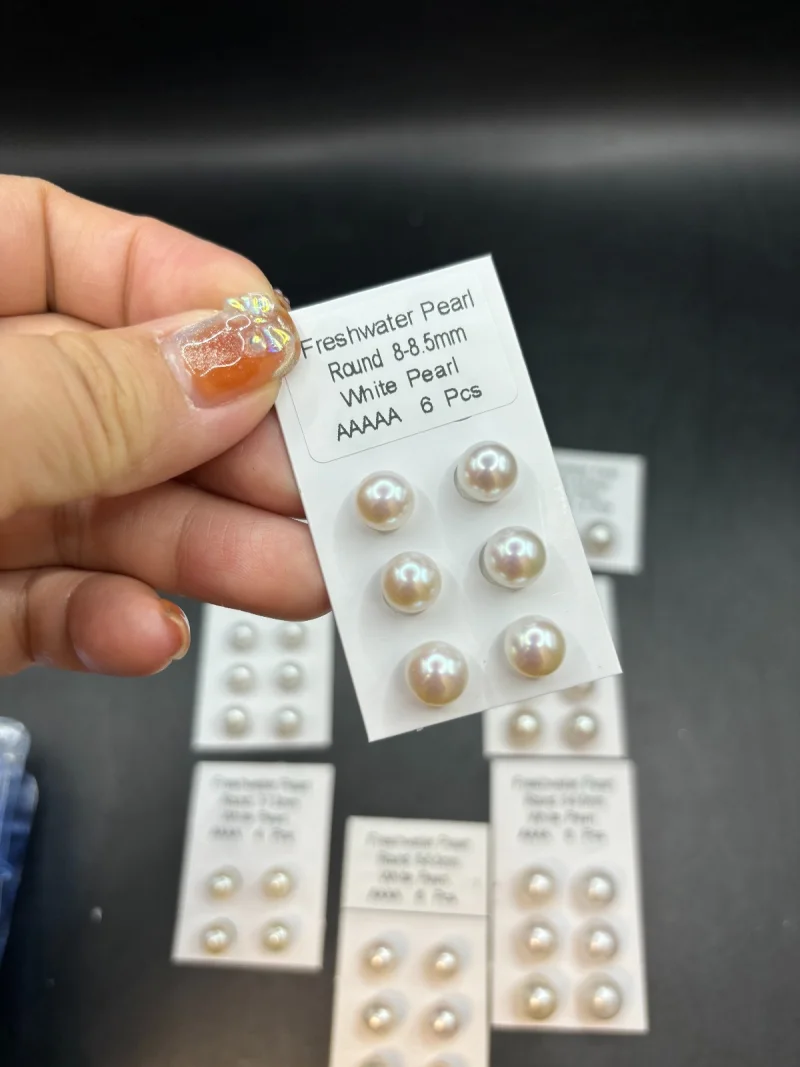 Natural-Cultured-Clean-Pearls-2-11-5mm-5A-High-Luster-Perfect-Round ...