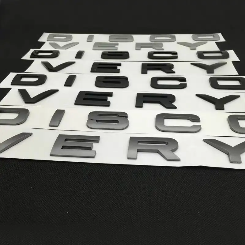1pc For Land Rover Discovery Letter Emblem Car Front Hood Badge Sticker ...