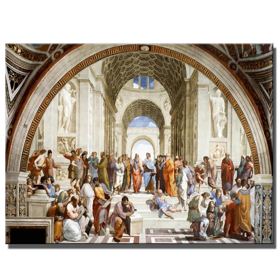 Plato And Aristotle Raphael