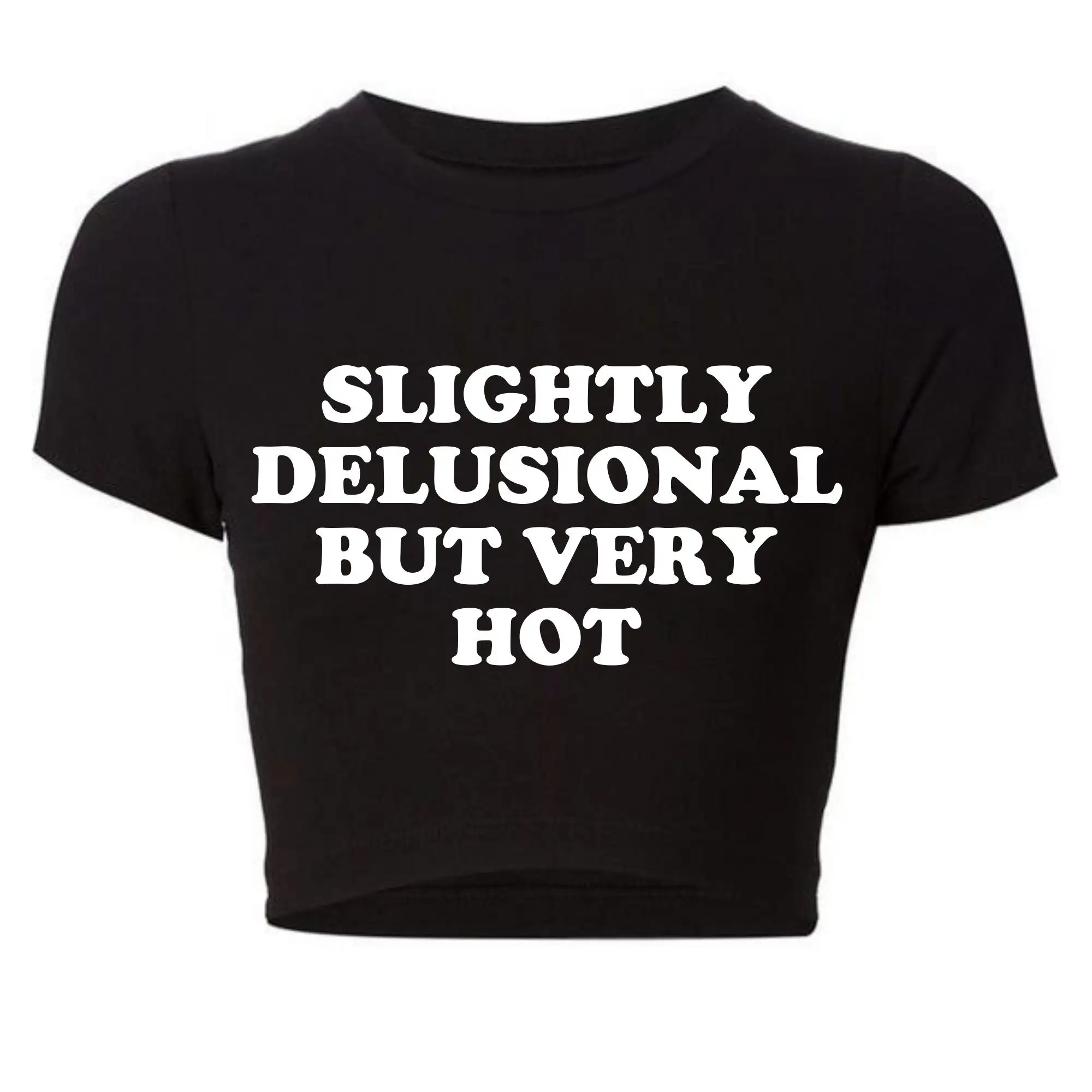 2000s-Summer-Fashion-Y2k-Women-Crop-Top-Slightly-Delusional-But-Very ...