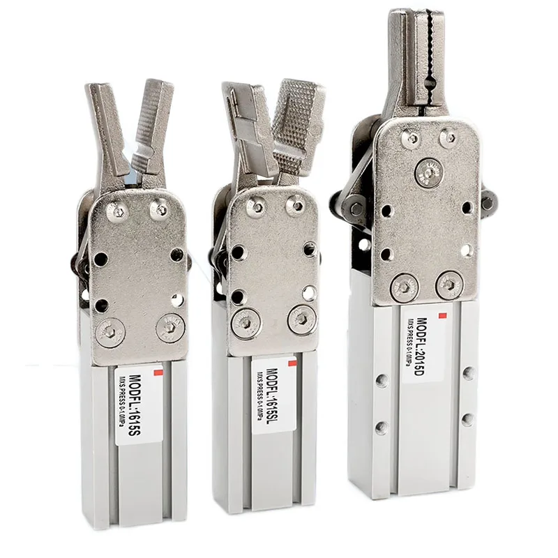 Injection-molding-robotic-arm-fixture-pneumatic-1615D-finger-cylinder ...