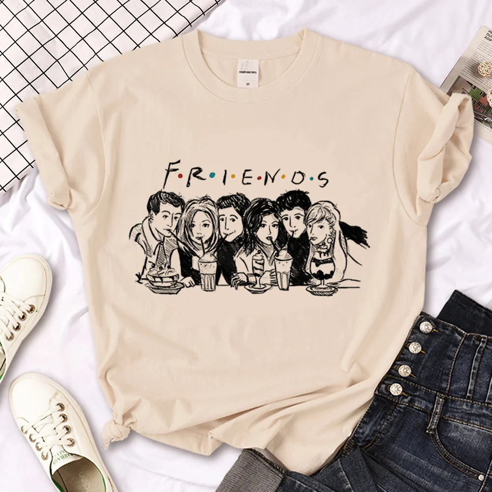 Camiseta-de-la-serie-de-Tv-Friends-para-mujer-ropa-de-calle-de-anime ...