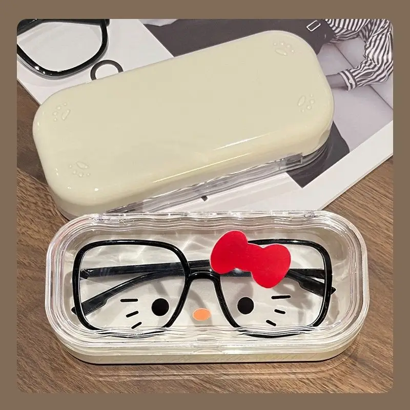 Sanrio-Hello-Kitty-Glasses-Case-Anime-Kt-Cartoon-Cute-Sunglasses-Myopia ...