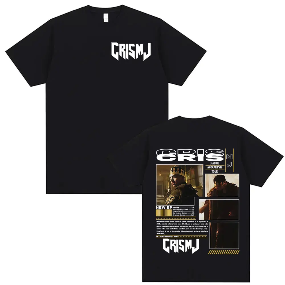 Camiseta gráfica del rapero Cris Mj Paocaijsis Tour 2025 álbum para ...