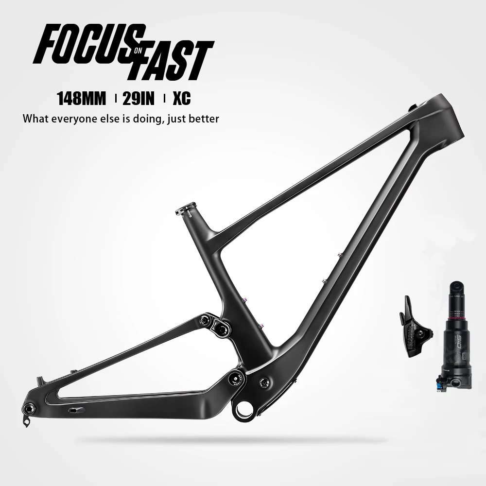 2023-Lexon-New-29-Full-Suspension-Carbon-MTB-Frame-Boost-148mm ...