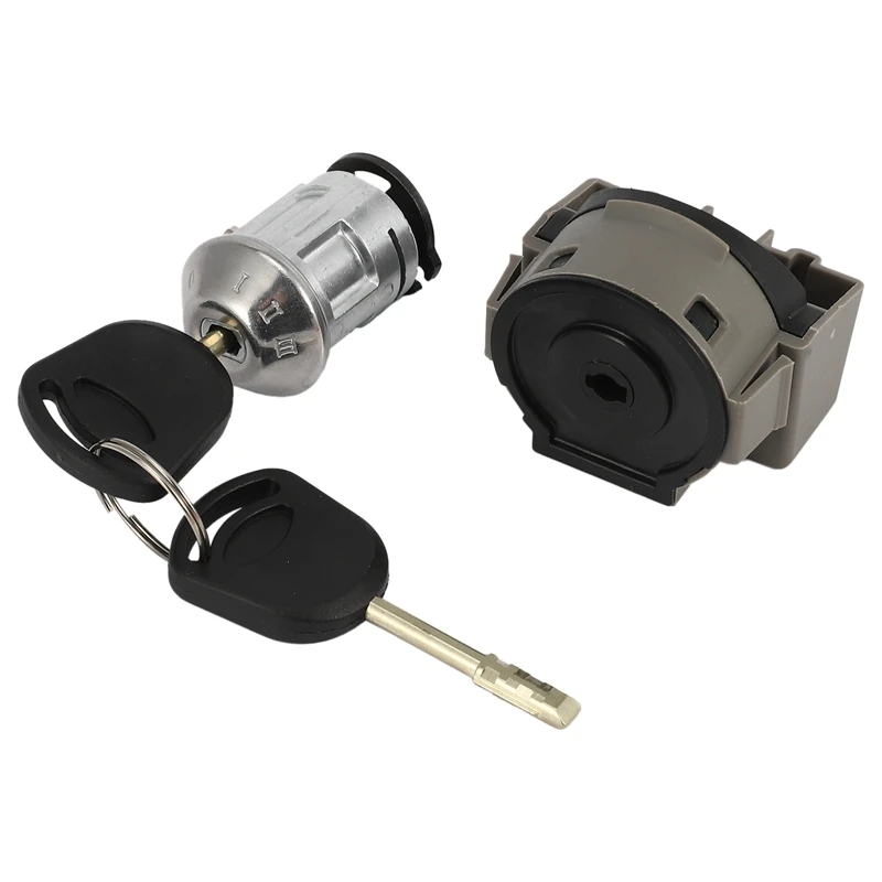 Car-Ignition-Switch-Lock-Cylinder-With-2-Keys-For-Ford-Focus-MK1 ...
