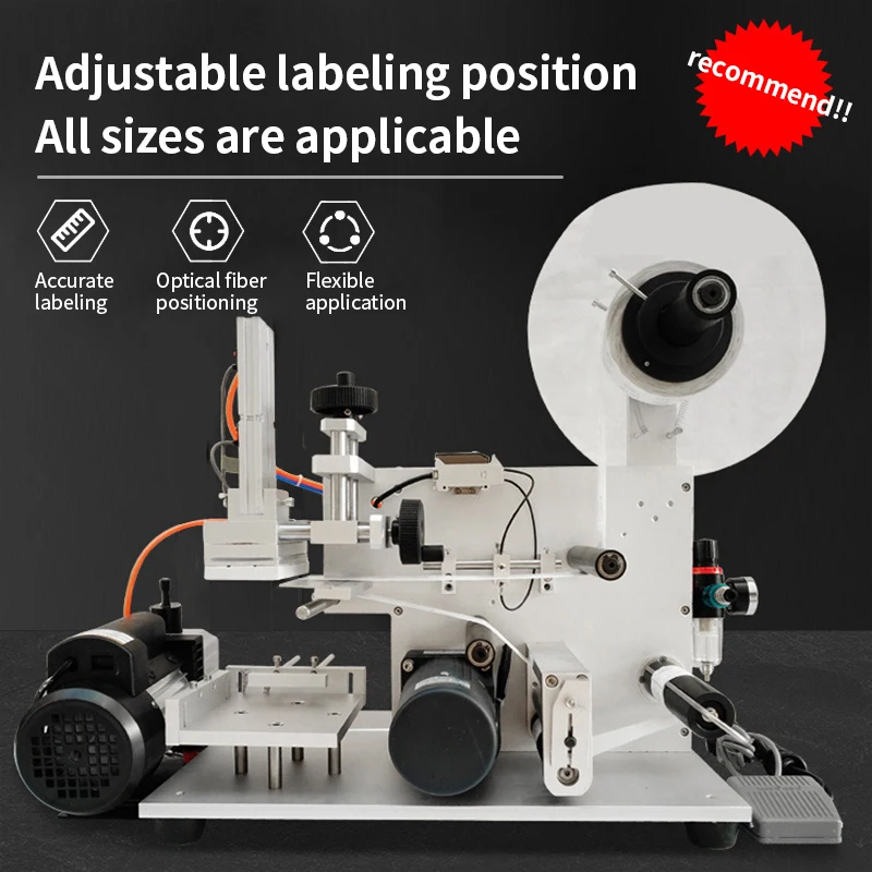 2023-New-Label-Markers-Semi-Automatic-Pneumatic-Flat-Labeling-Machine ...