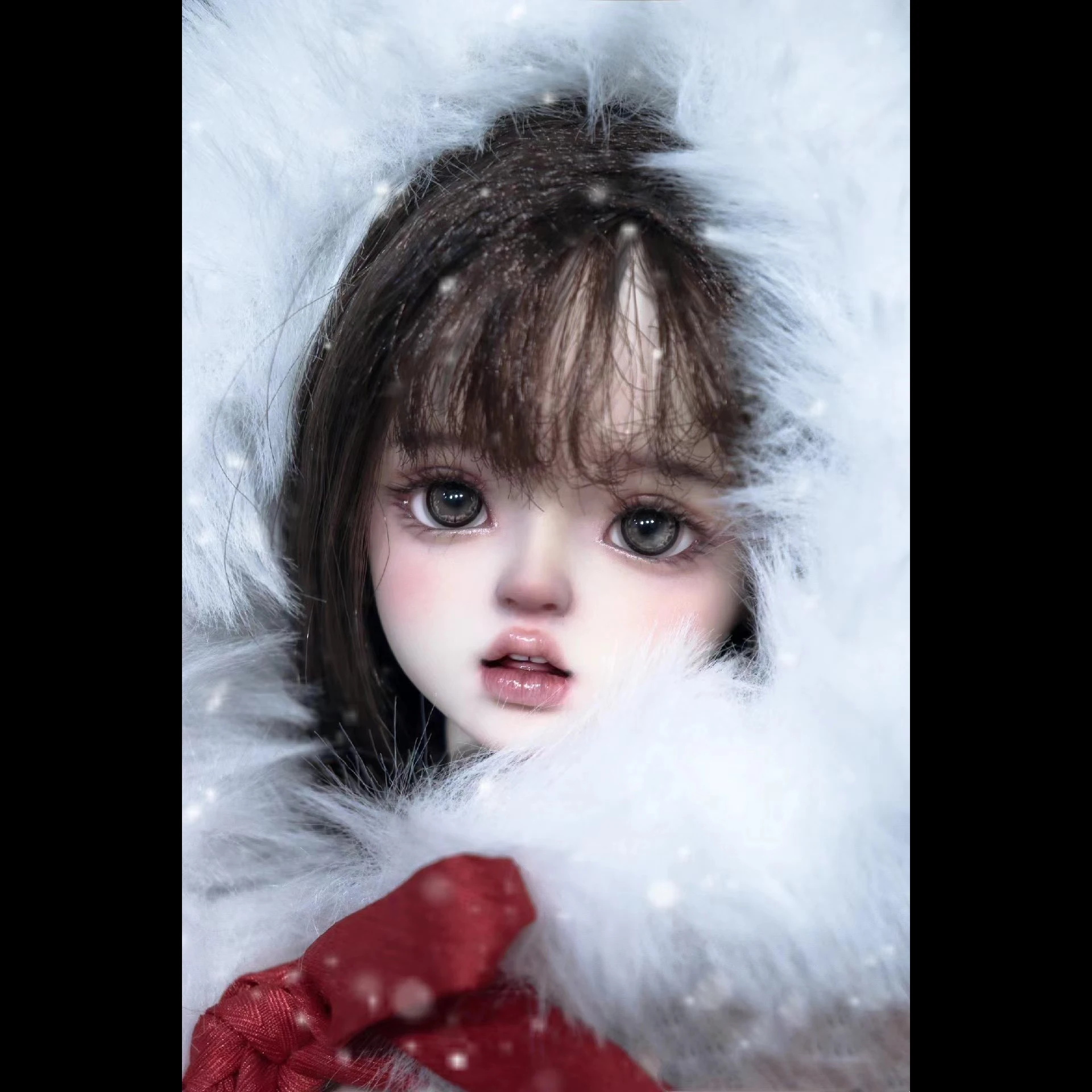 New-1-4-BJD-Doll-Head-Resin-Material-Girl-Doll-Head-DIY-No-Makeup-Doll ...