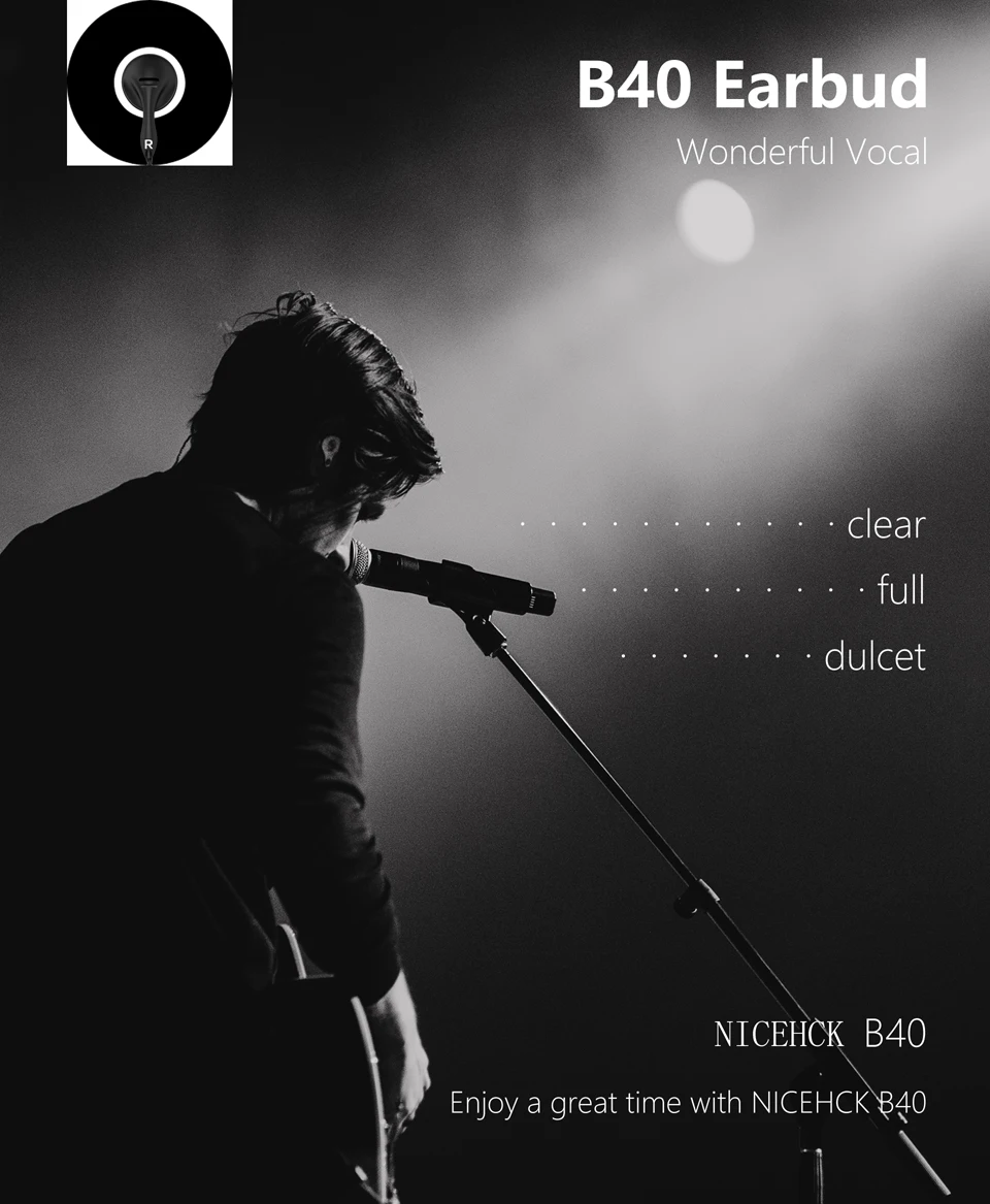 NiceHCK B40 3.5mm HIFI PK 이어버드 14.8mm 다이나믹 드라이버 유닛 베이스 이어폰 32 옴 ME80 ...
