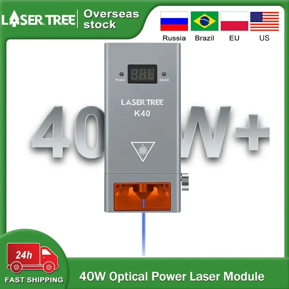 LASER-TREE-K40-40W-Optical-Power-Laser-Module-with-Air-Assist-Laser ...