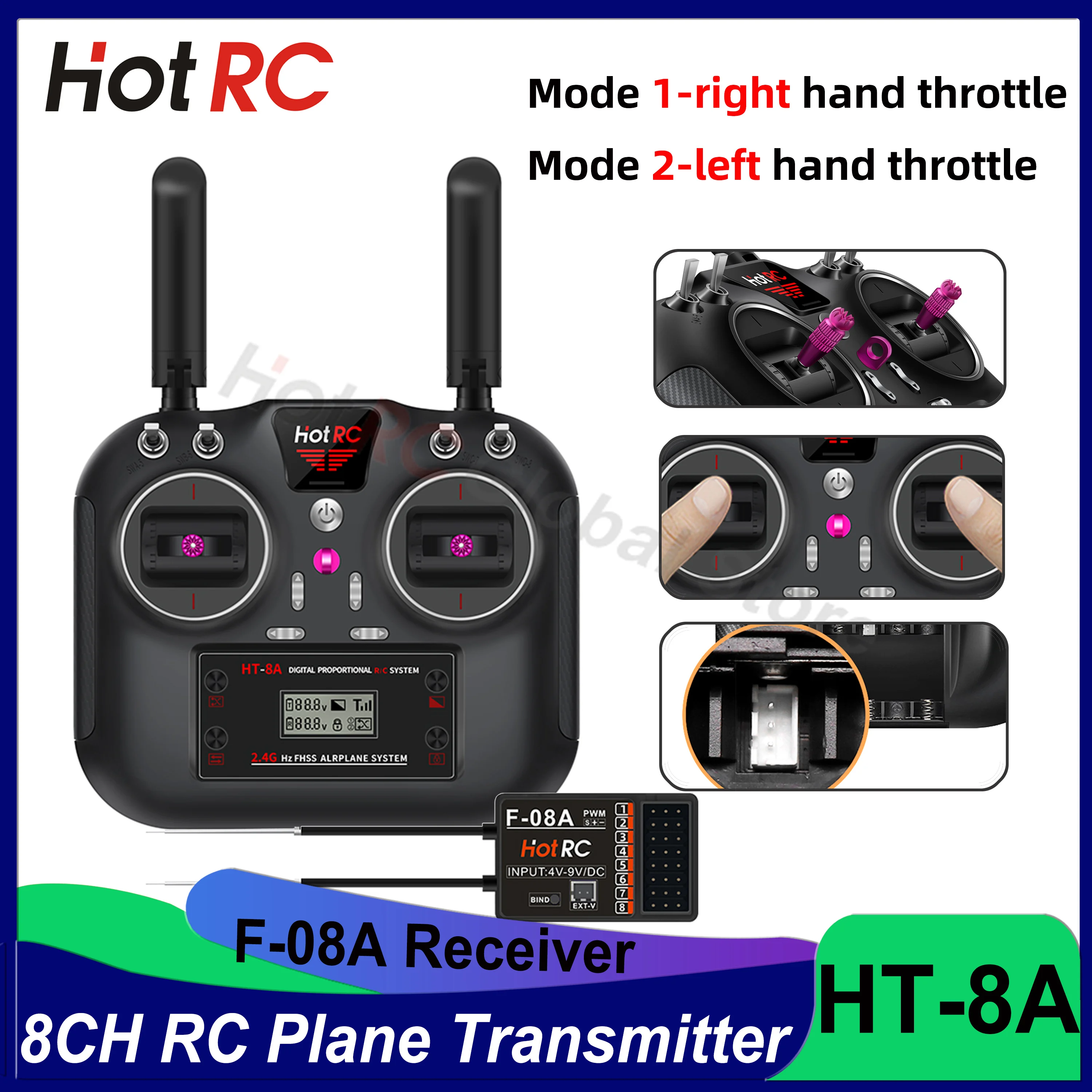 HOTRC-8CH-2-4G-HT-8A-PWM-Transmitter-with-8-Channel-Receiver-Radio ...