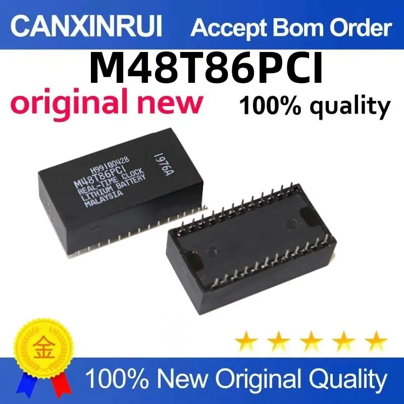 M48T86PC1 M48T86PCI New original clock battery module directly plugged ...