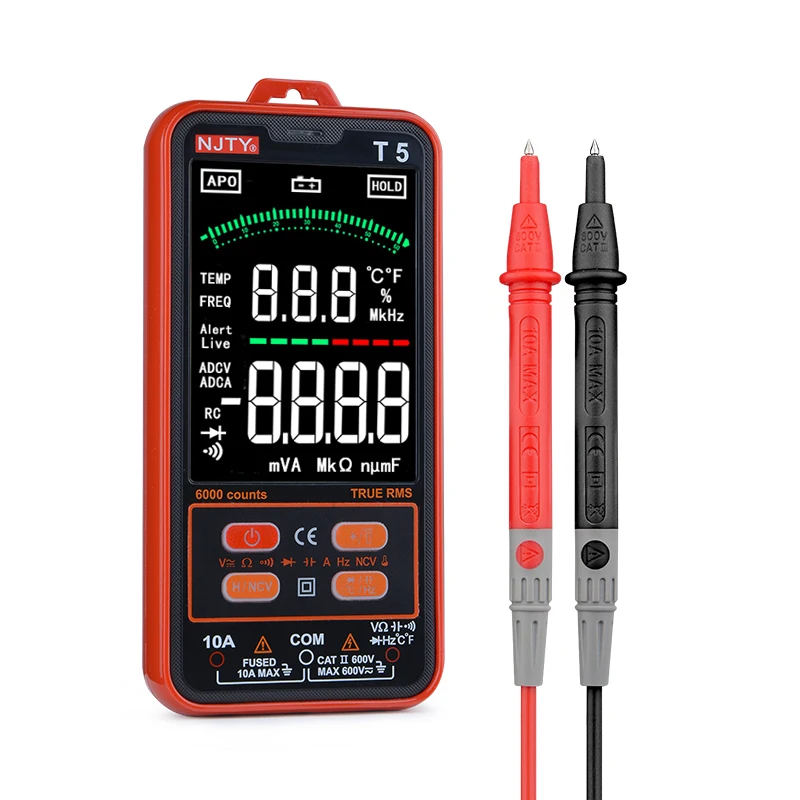 Multímetro Digital Inteligente Mini Automotivo Profesional Tester ...