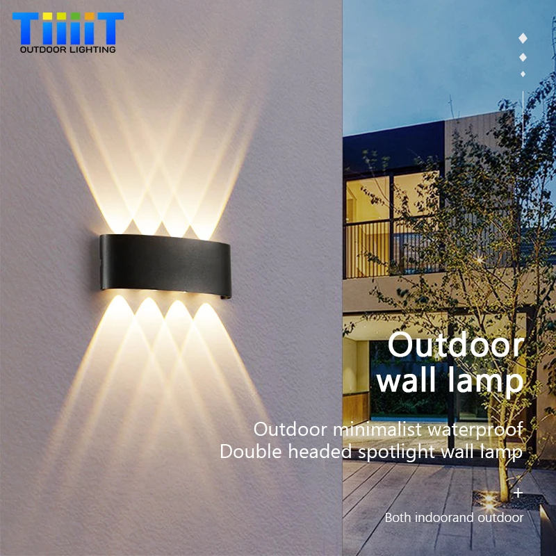 Luces-LED-de-pared-impermeables-para-interiores-y-exteriores-modernas ...