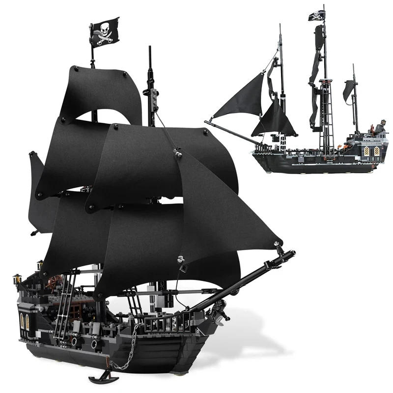 Creative-Pirates-The-Black-Pearl-Ship-Building-Blocks-4184-Boat-Model ...