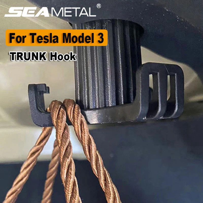 SEAMETAL-2Pcs-Trunk-Hook-Car-Pendant-Trunk-Grocery-Bag-Hook-Luggage ...