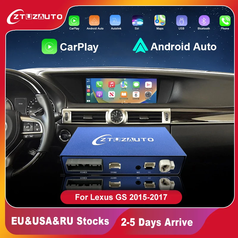 Wireless-CarPlay-for-Lexus-GS-2015-2017-with-Android-Auto-Mirror-Link ...