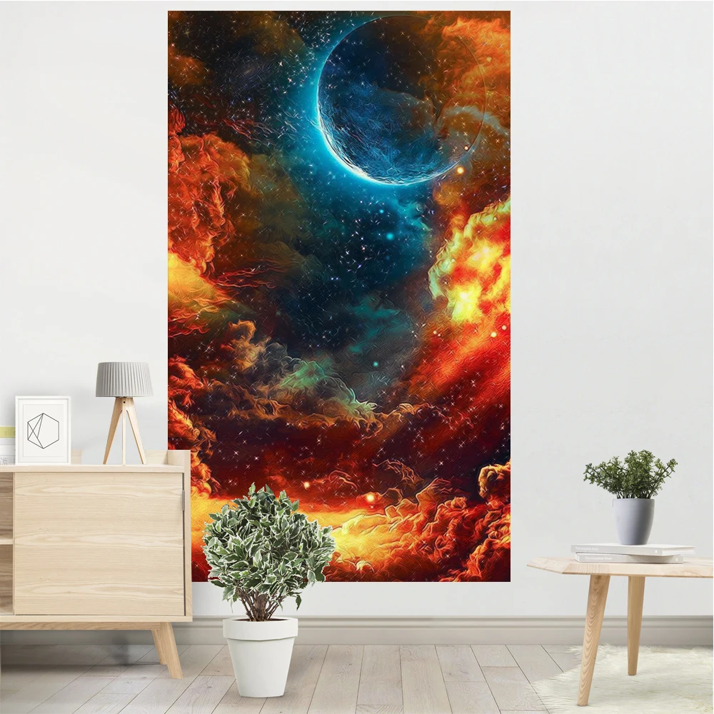 Cosmic-Starry-Sky-Tape-aria-Fic-o-Cient-fica-Planet-Space-Psychedelic ...