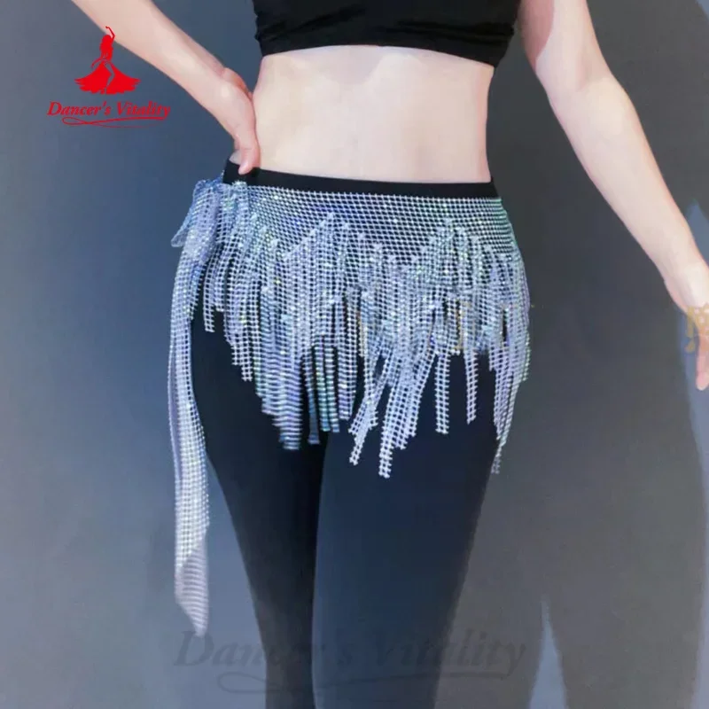 BellyDance Performance Belt Triangular Tassel Hip Scarf Adult and ...