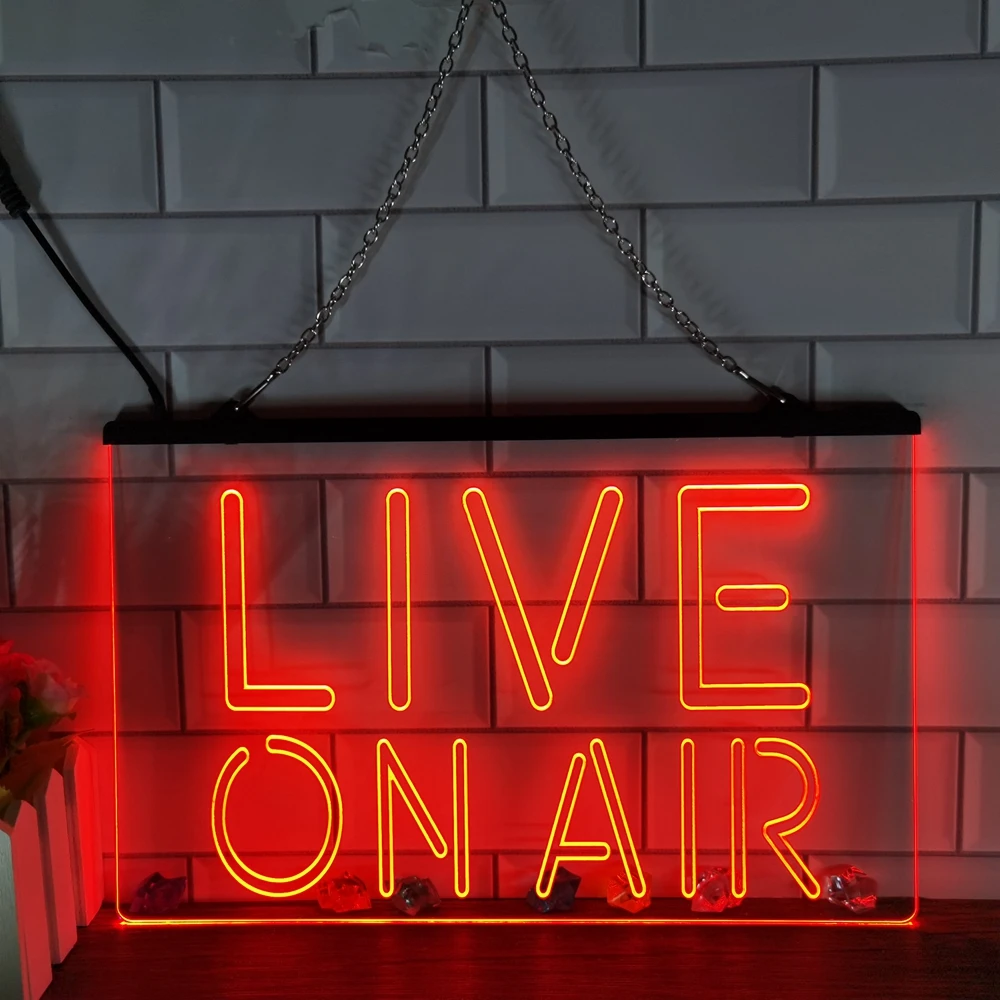 Air Light Studio | Live Air Led Sign | Air Neon Sign | Recording Sign ...