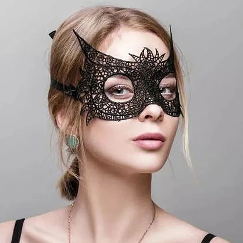 Black Lace Masquerade Mask