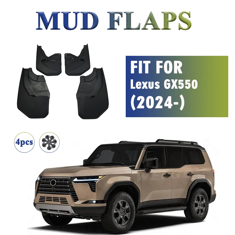 2024-2025-FOR-Lexus-GX550-Mudflaps-Fender-Mud-Flaps-Guard-Splsh ...