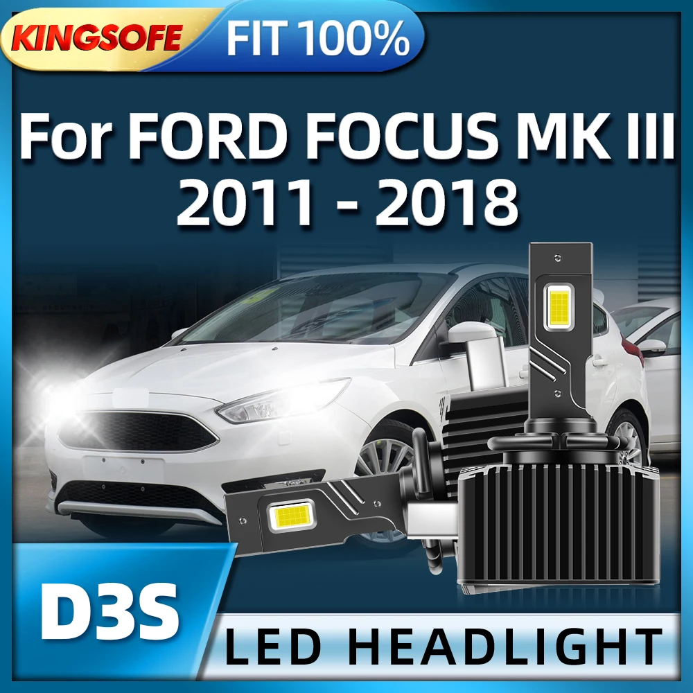 Roadsun-LED-Headlight-D3S-Car-Light-30000LM-Ugraded-Xenon-Lamp-For-FORD ...