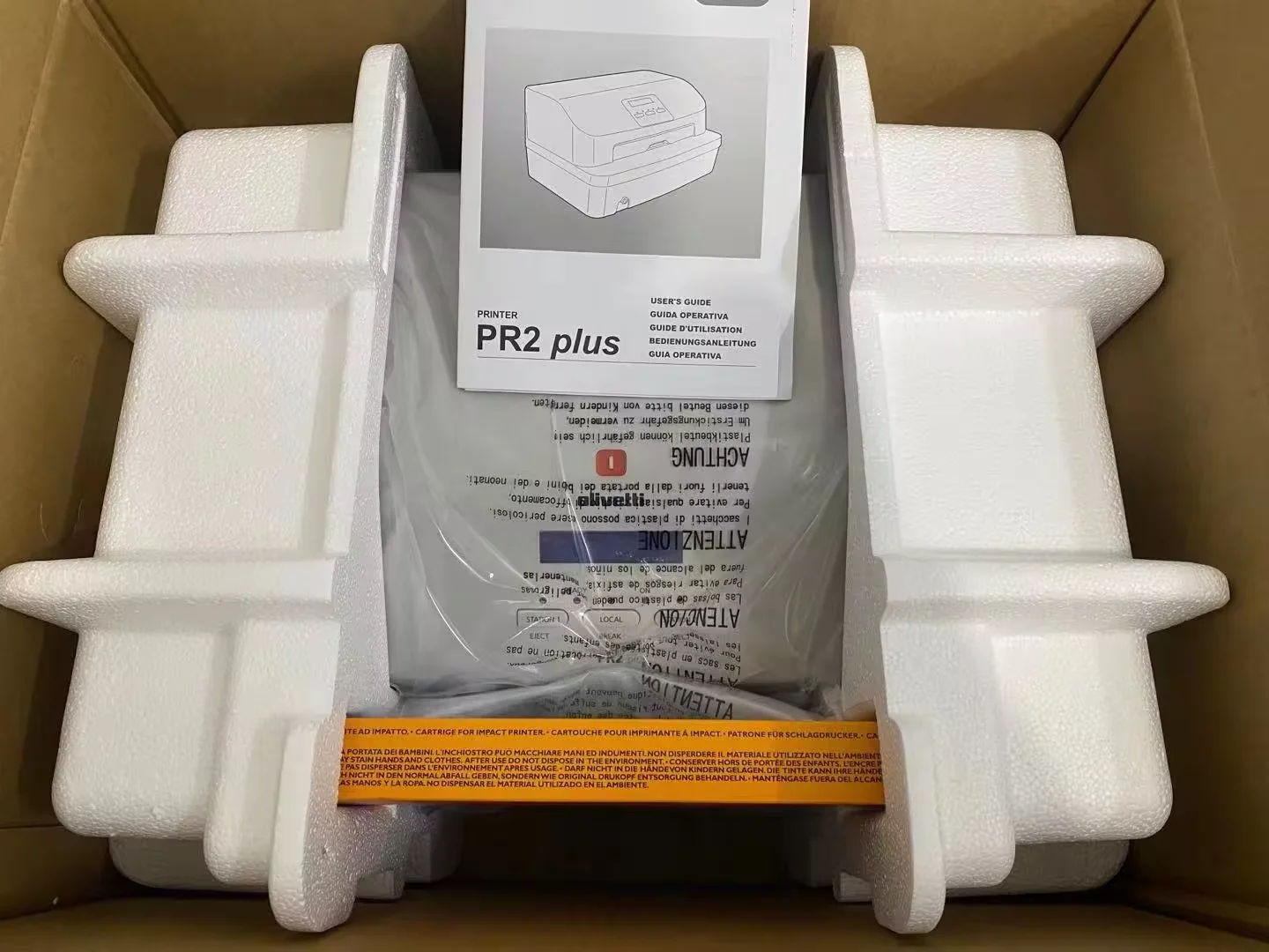 New-Original-Olivetti-PR2Plus-PR2-Plus-with-LCD-Display-Screen-Bank ...