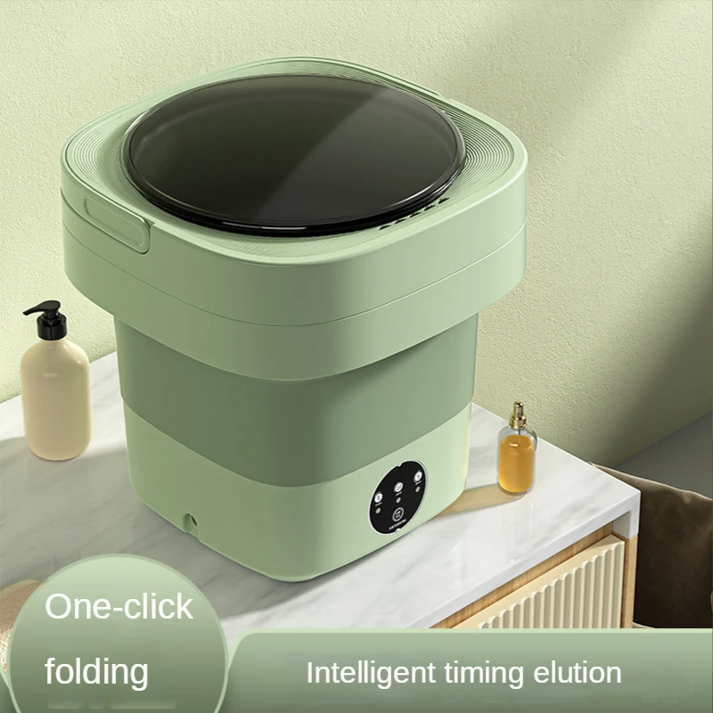 Folding Washing Machine Portable Small Washing Machine Household ...