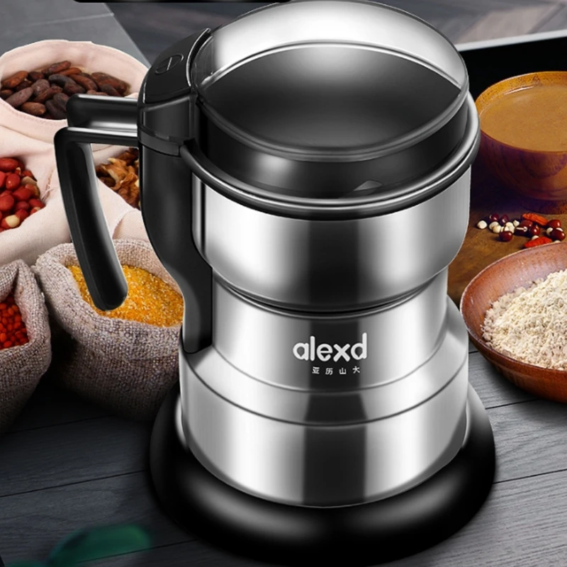 400W Electric Coffee Grinder Machine Kitchen Cereals Nuts Beans Spices ...