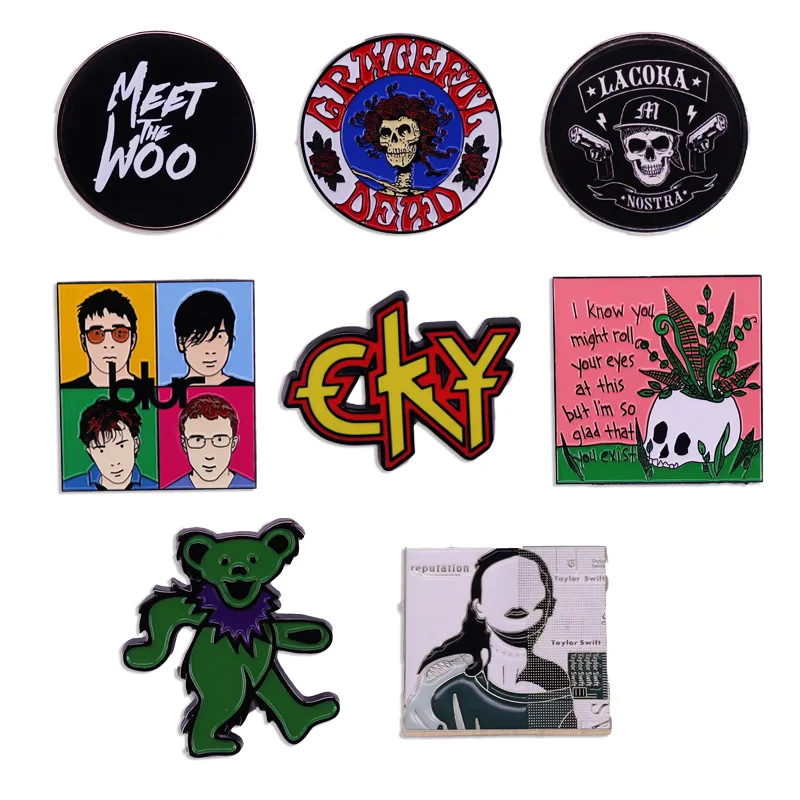 High-Quality-2023-New-Rock-Band-Enamel-Pin-Hip-Hop-Rapper-Music-Album ...