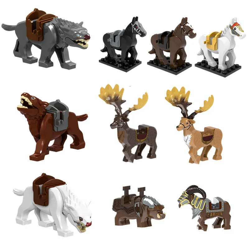 Magic-Middle-Series-Classic-Animals-Building-Blocks-Creative-War-Mount ...