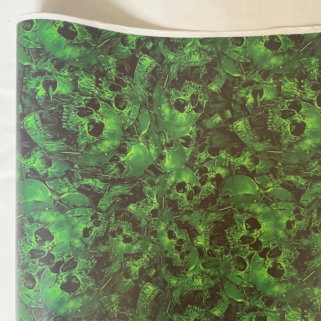 Multi-style-Vinyl-Packaging-Film-Roll-Graffiti-Cartoon-Skeleton-Car ...