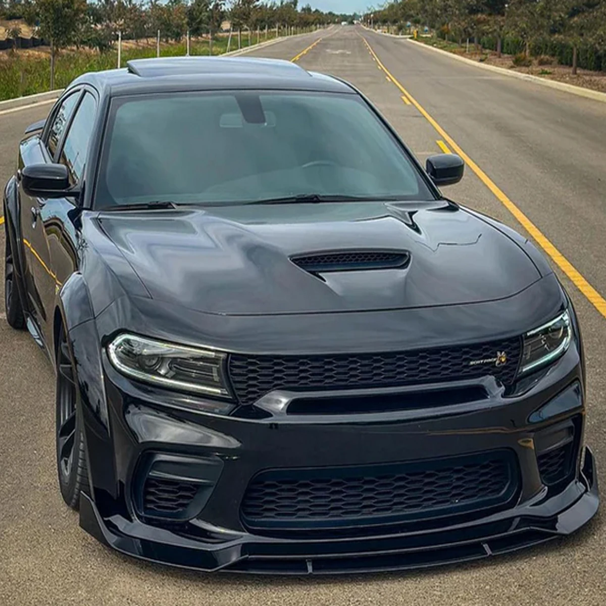 Upgrade Your Dodge SRT Hellcat Truck with Premium Carbon Look Bumpers ...