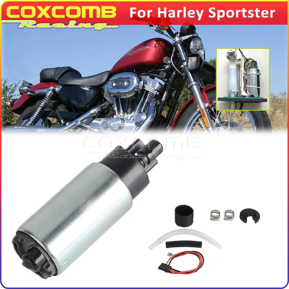 Metal-Motorcycle-Fuel-Pump-For-Harley-Sportster-XL-883-883C-883L-883R ...