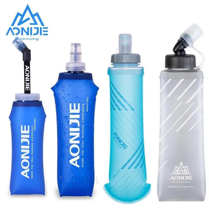 AONIJIE SD09 SD10 250ml 500ml 소프트 플라스크 접이식 접이식 물병 컵, TPU BPA 프리, 러닝 하이드레이션 허리 가방 조끼| | - AliExpress