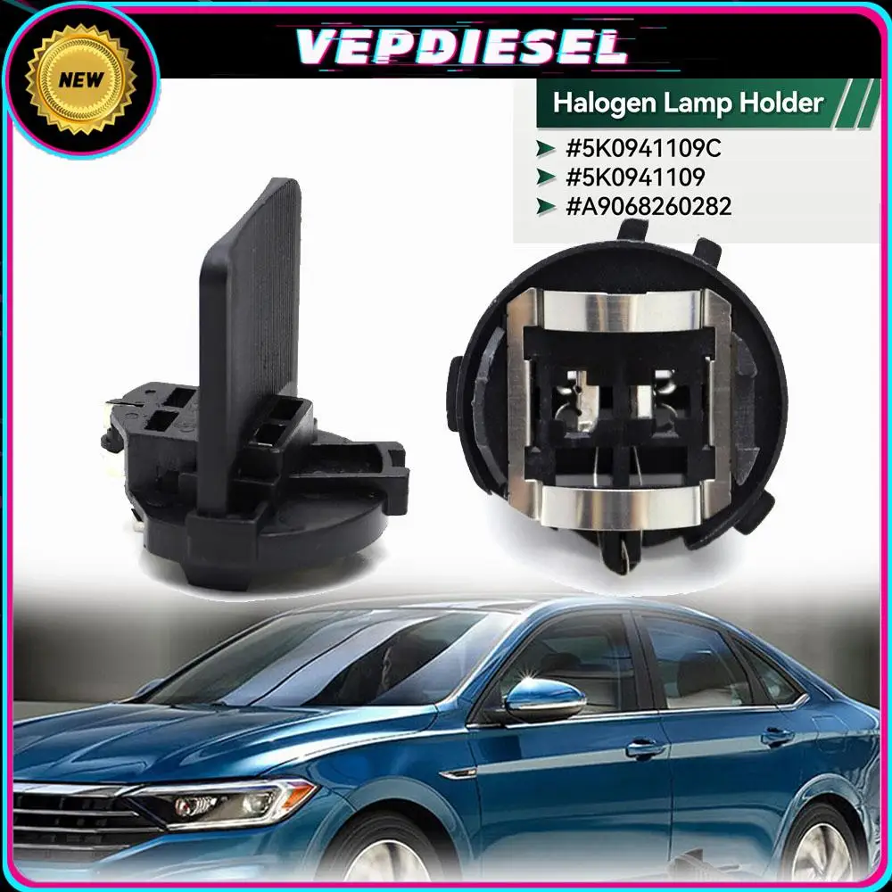 5K0941109C-A9068260282-2Pcs-New-H7-Headlight-Bulb-Socket-Retainer ...