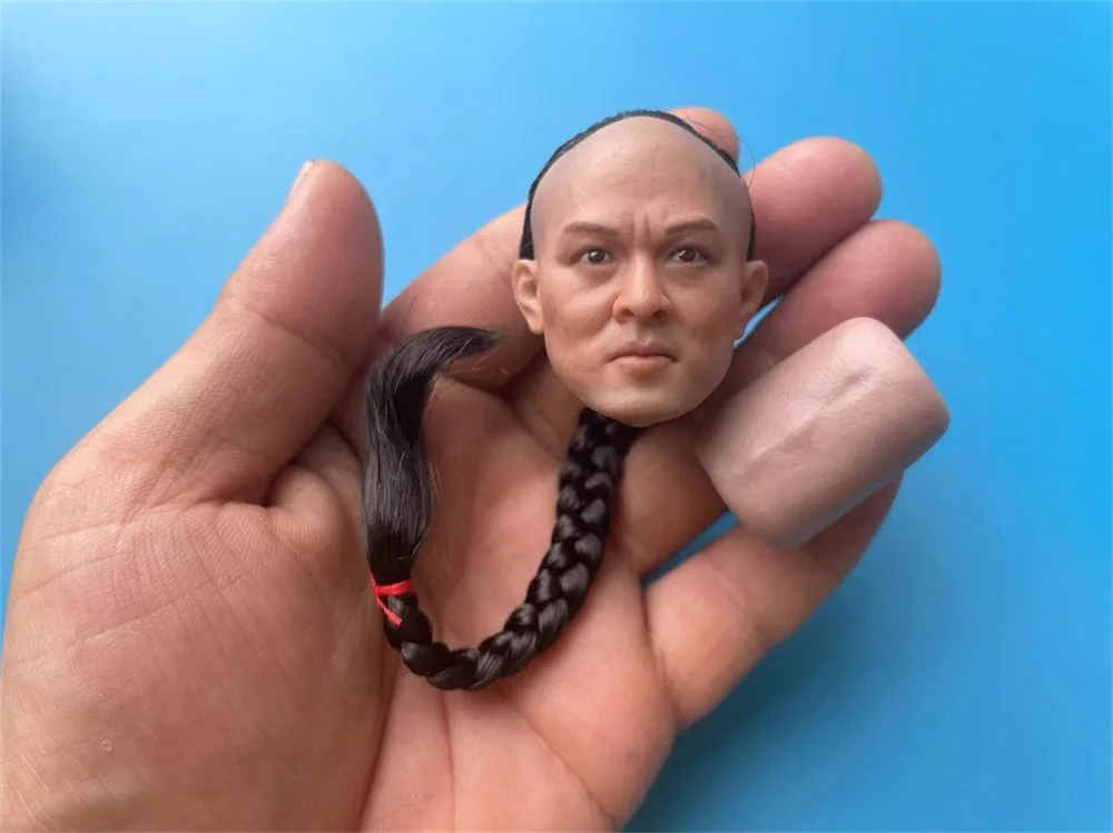 1/6 Asia The Chinese Kung Fu Bald Version Male Man Jet Li Huang Fei ...