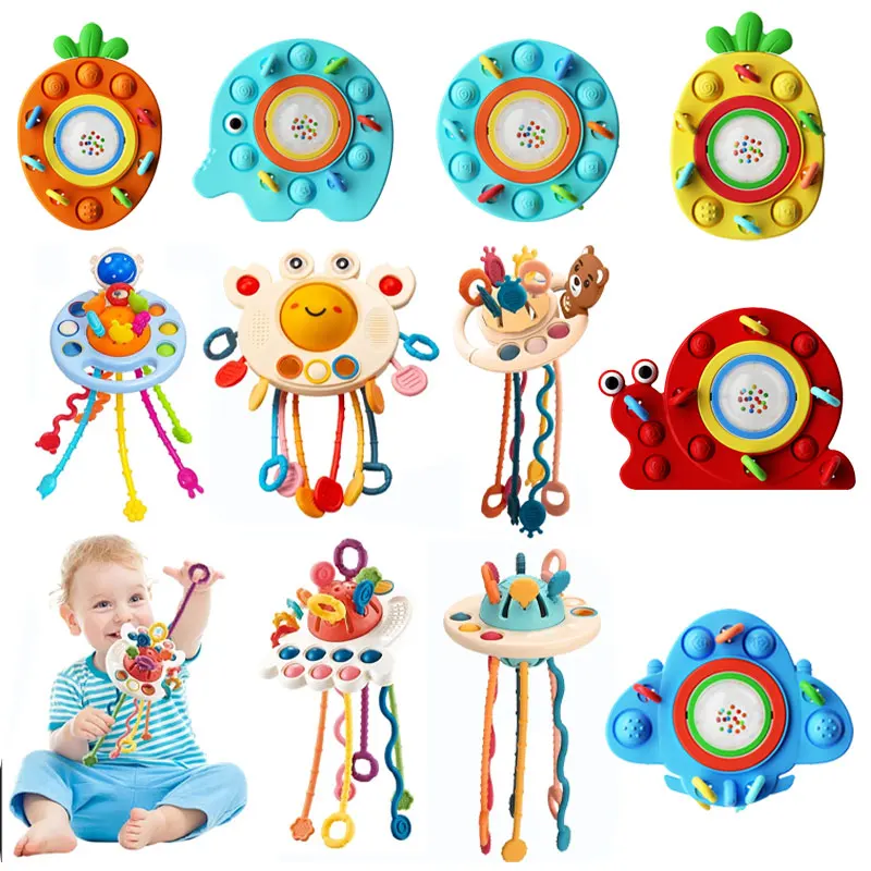 Montessori-Toys-Sensory-Silicone-Pull-String-Activity-Toy-Sensory-Toys ...