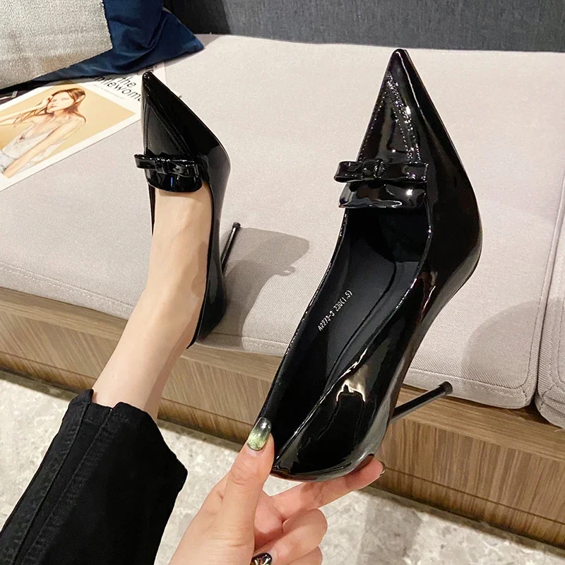 Women-High-Heels-Wedding-Bridal-Replica-Pumps-Lady-Scarpins-Metal-Chain ...