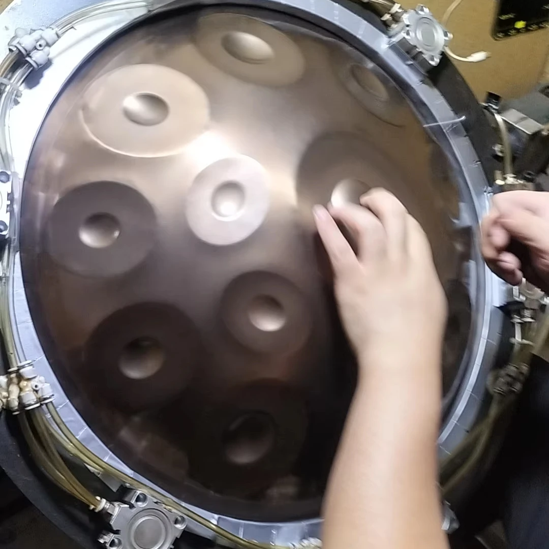 D Kurd Handpan Drums Music Instrument 9/10/12/14 Notes Handpan with Bag ...