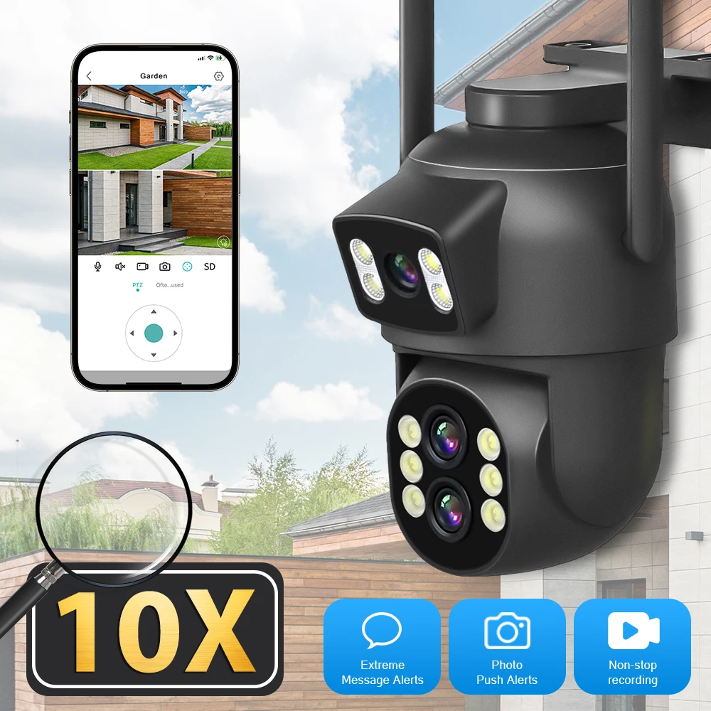 6MP-WiFi-Camera-Outdoor-12MP-10X-Zoom-Three-Lens-Dual-Screens-CCTV ...